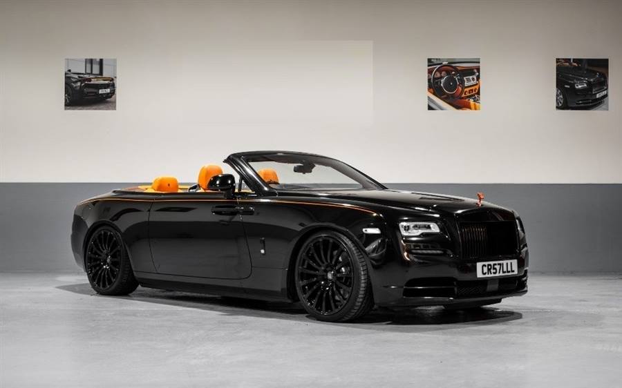 Check out this Rolls Royce Dawn - it is available for weddings Now ...